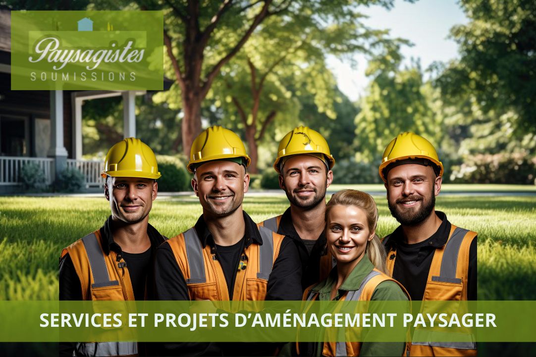 Services d'aménagement paysager au Québec par des paysagistes ...